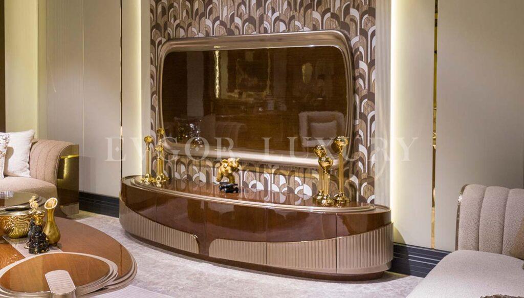 Luxury TV Unit Models And Prices - Evgor Luxury