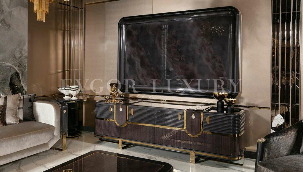 Luxury TV Unit Models And Prices - Evgor Luxury